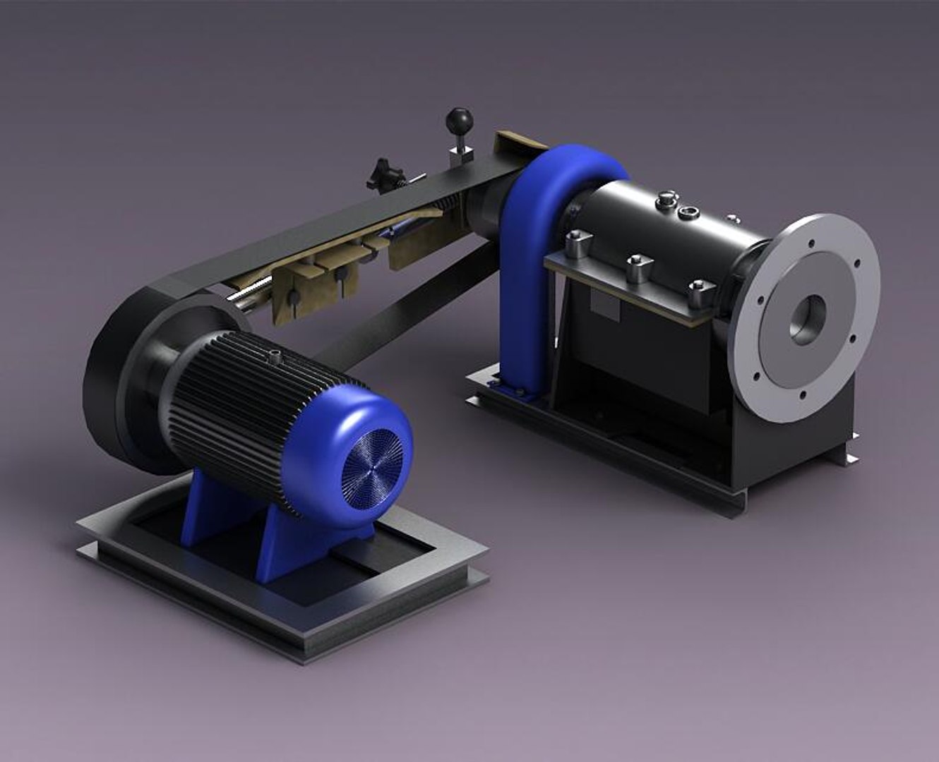 Engine Motor Air Pump 3D Model - TurboSquid 1615290