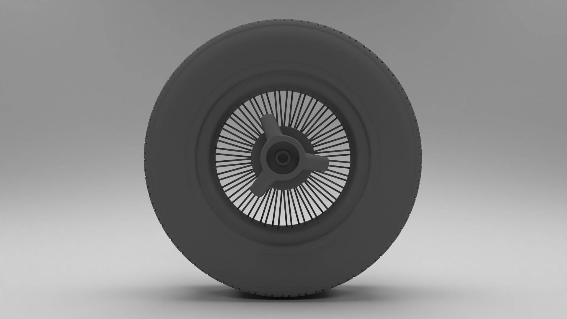 Classic Wheel T 3D Model - TurboSquid 2276560