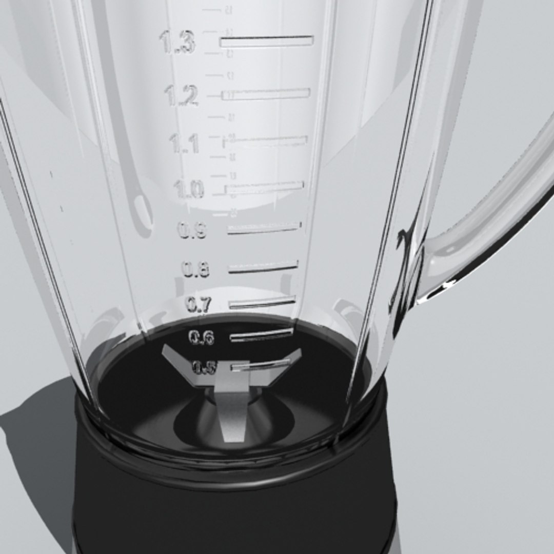 3d model of blender