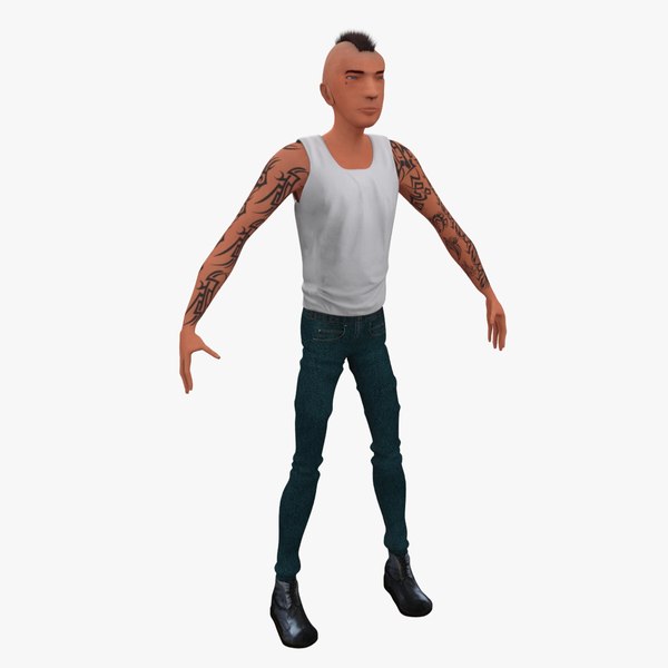 Punk 3D Models for Download | TurboSquid