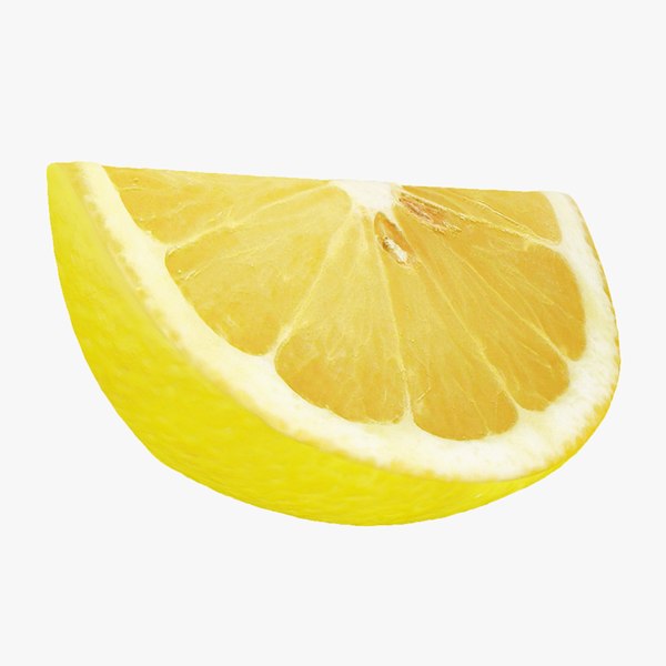 Lemon slice 3D - TurboSquid 1899895