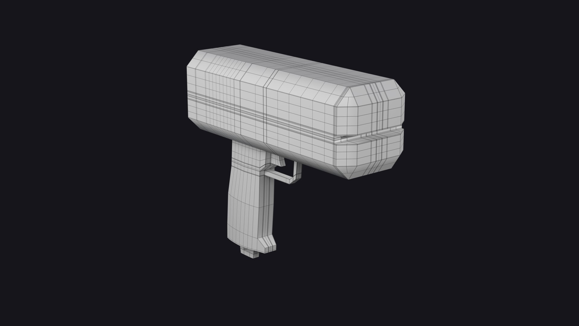 3D Money Gun model - TurboSquid 2139907
