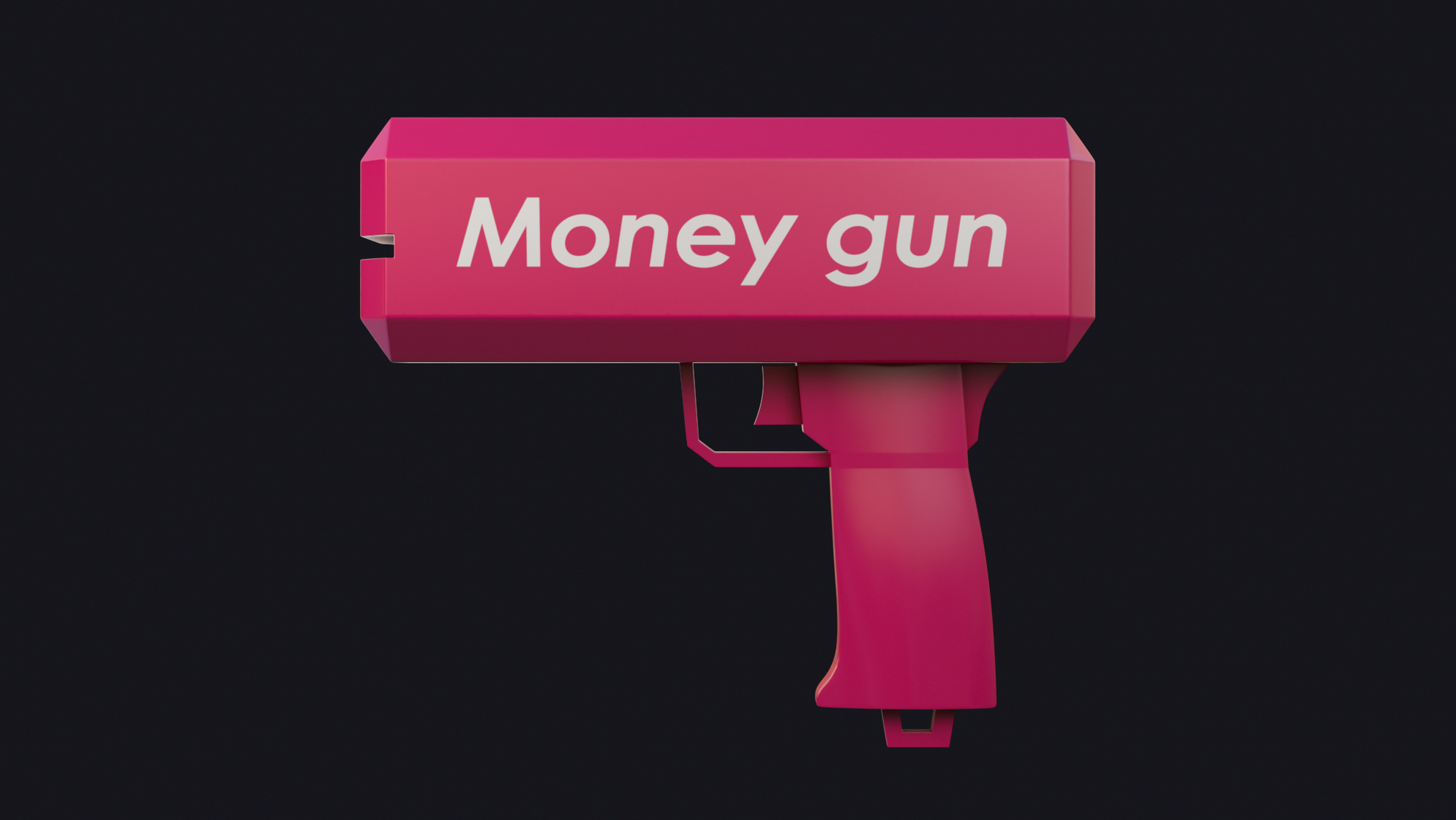 3D Money Gun model - TurboSquid 2139907