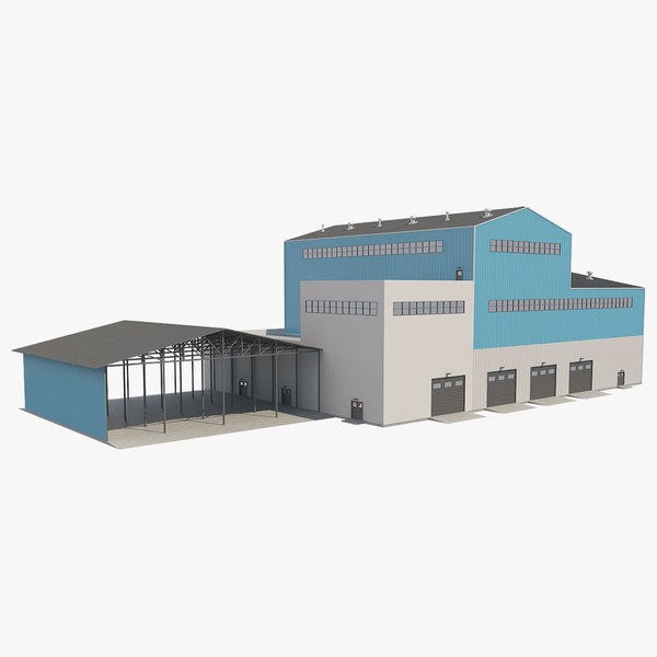 Factory 3D Models for Download | TurboSquid