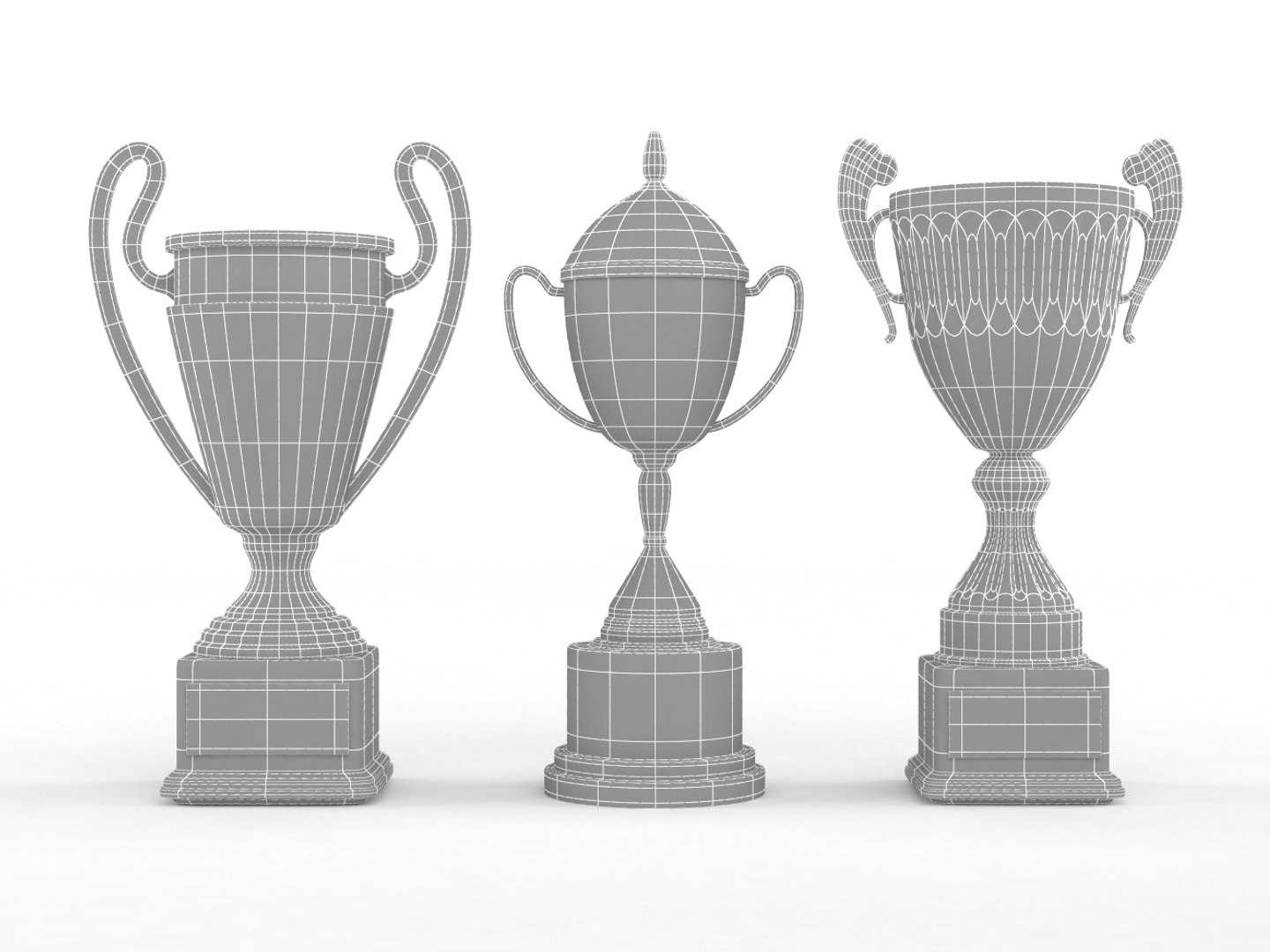 3D model cups trophy - TurboSquid 1634666