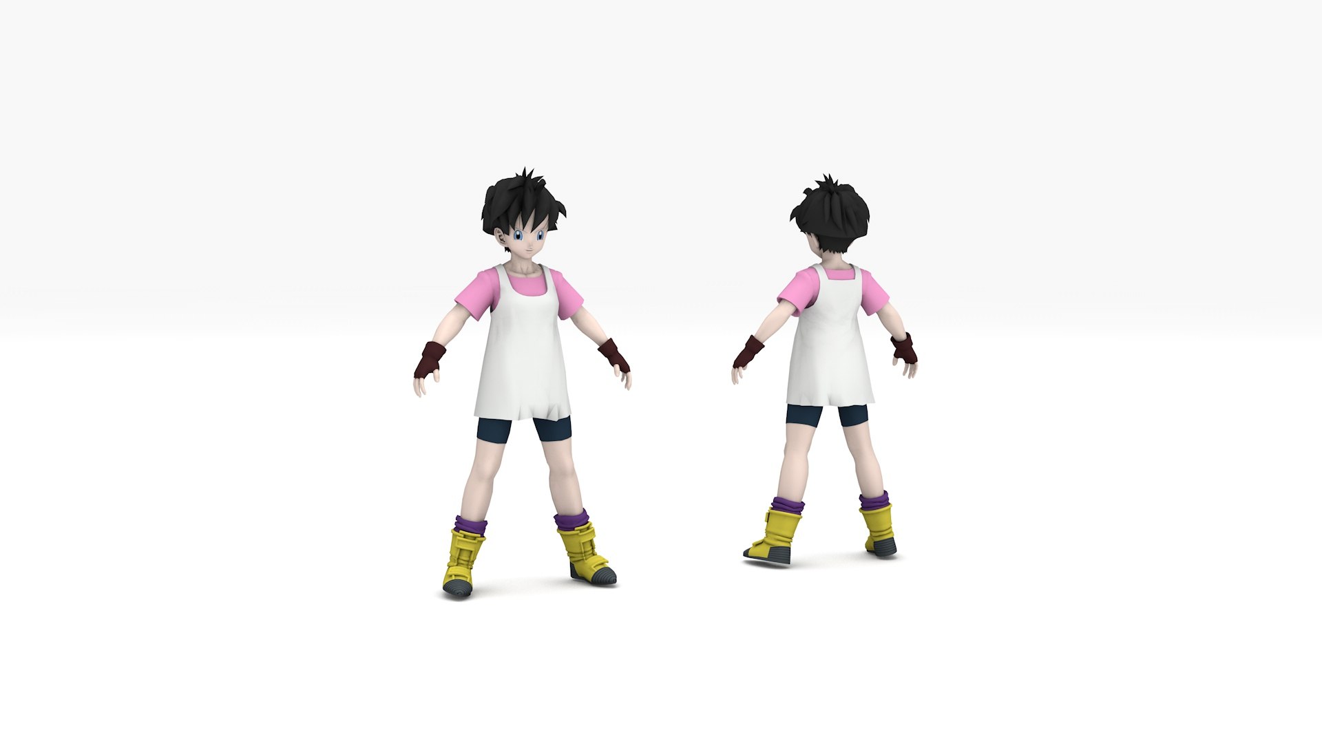 3D DBZ Character V17 Model - TurboSquid 2366908
