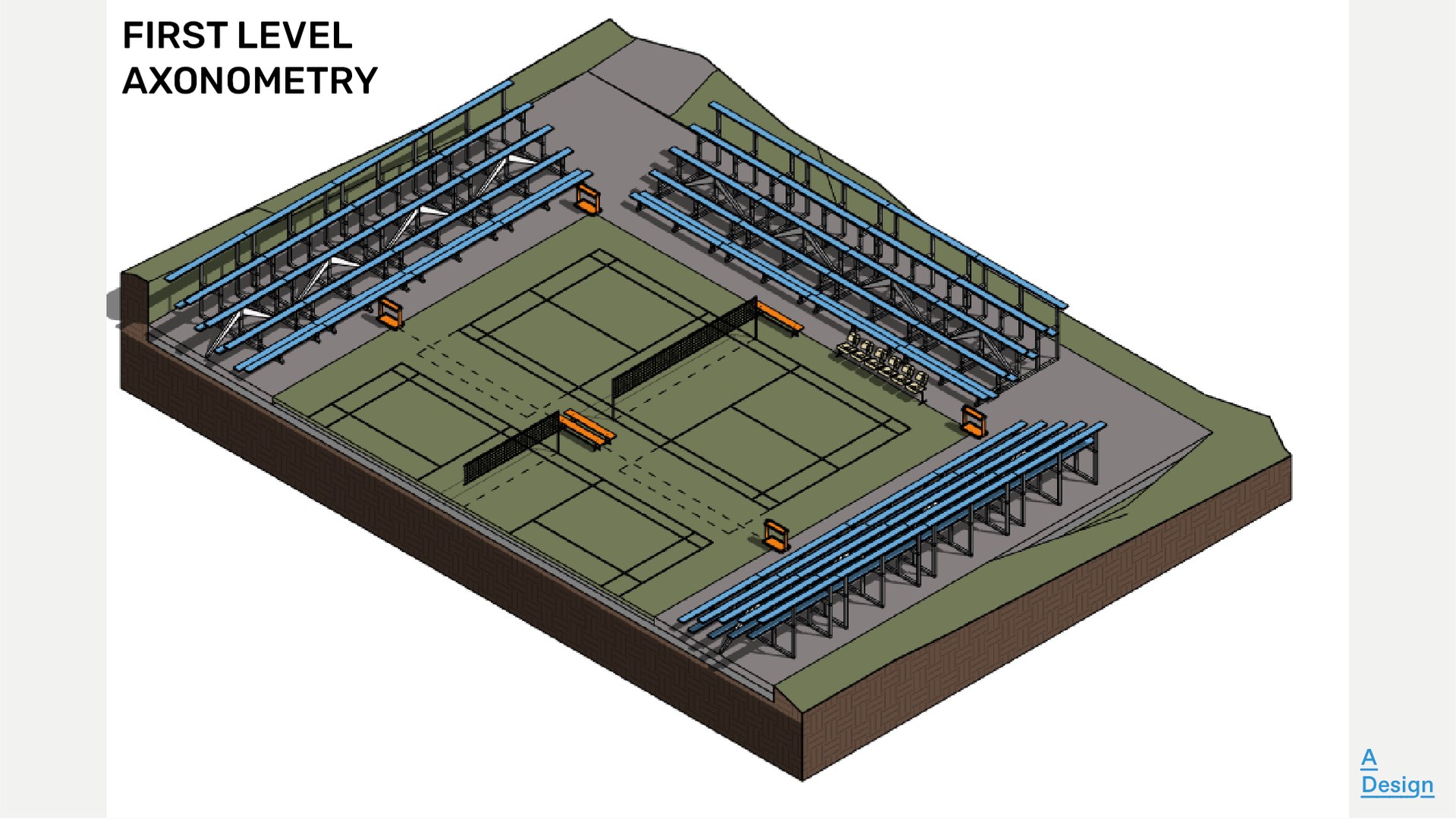 3D Outdoor Sports Ground - Revit Model - TurboSquid 2018299