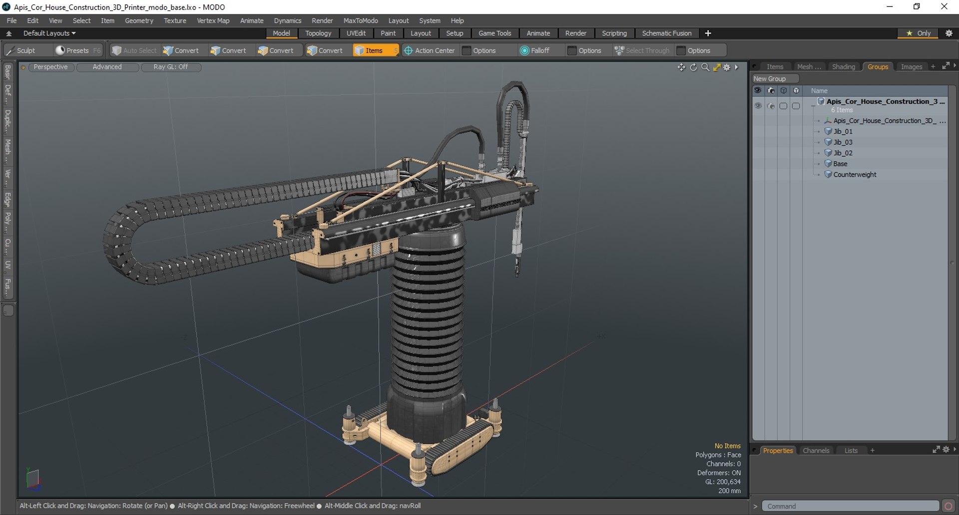 Apis Cor House Construction 3D Printer 3D Model - TurboSquid 2230638