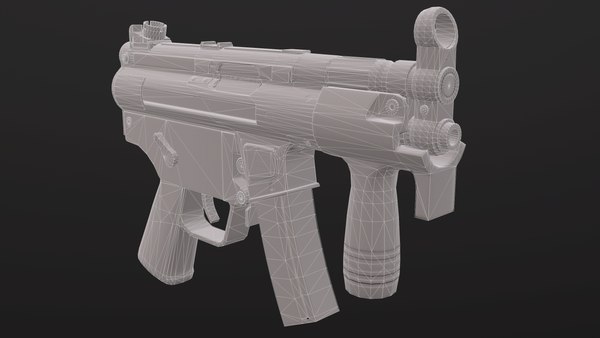 modelo 3d MP5K - TurboSquid 1249905