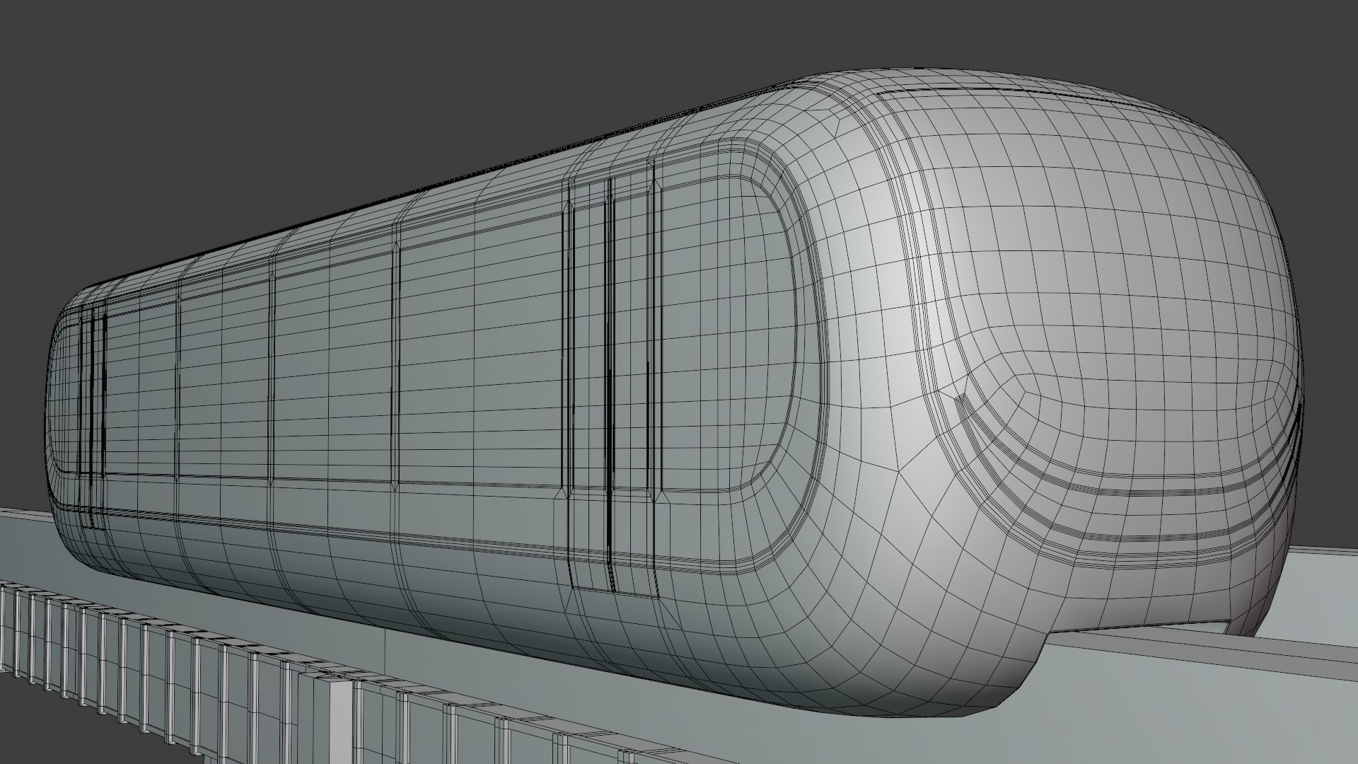 3D Monorail Trains Concepts 3 - TurboSquid 2064625