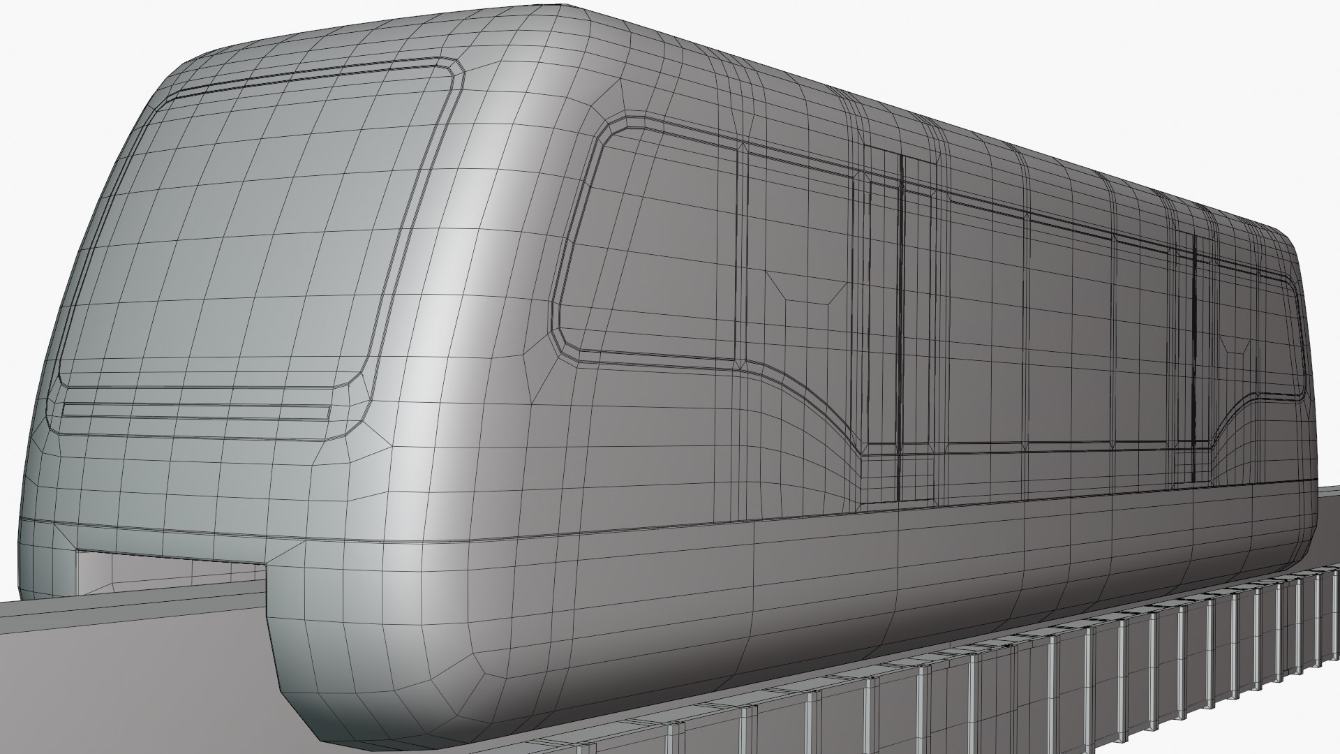 3D Monorail Trains Concepts 3 - TurboSquid 2064625