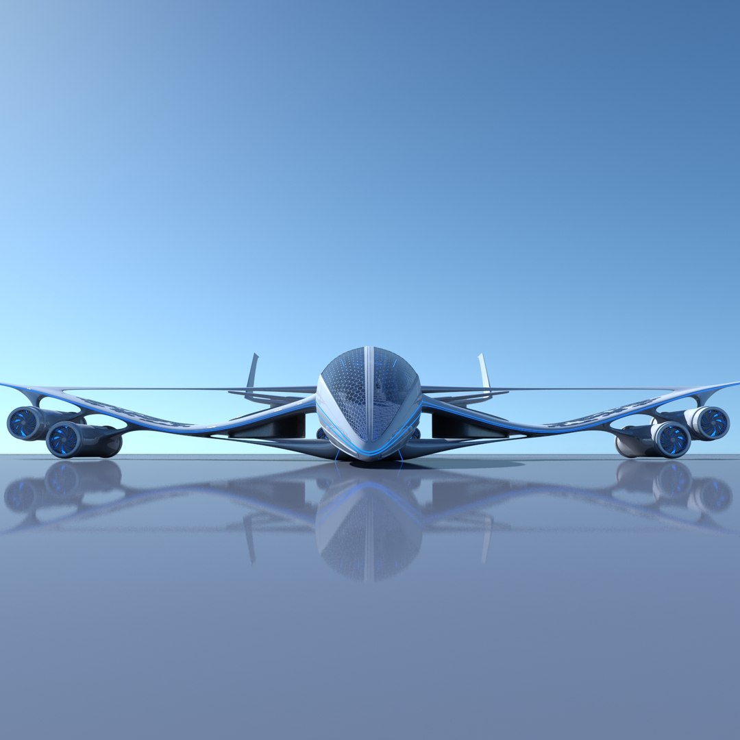 3D Aircraft Future - TurboSquid 1373103