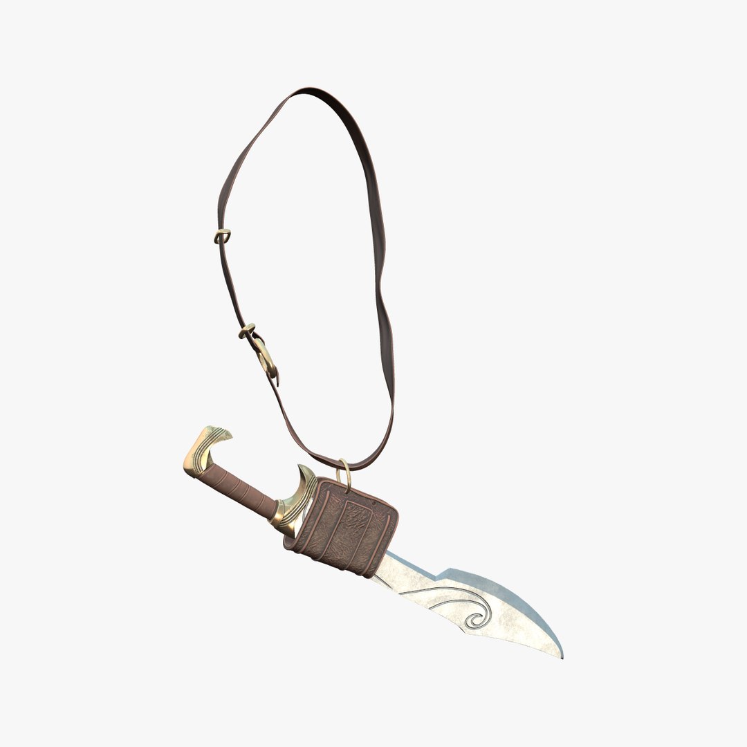 Cross Shoulder Scabbard Spartan Sword 3D - TurboSquid 1949700