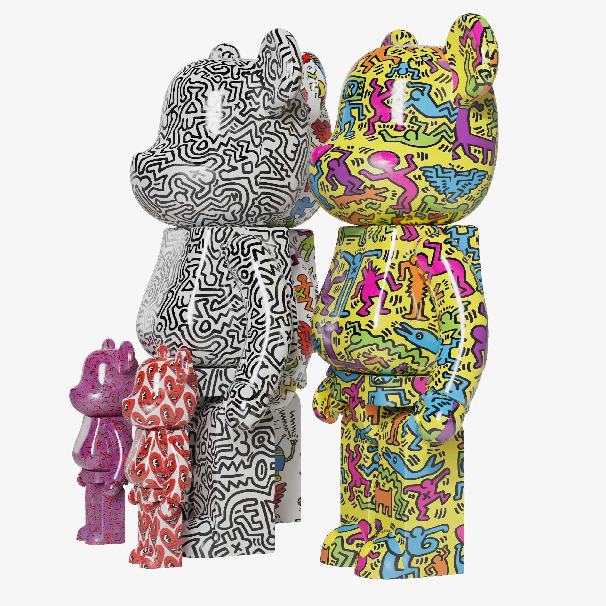 3D model keith haring - TurboSquid 1703190