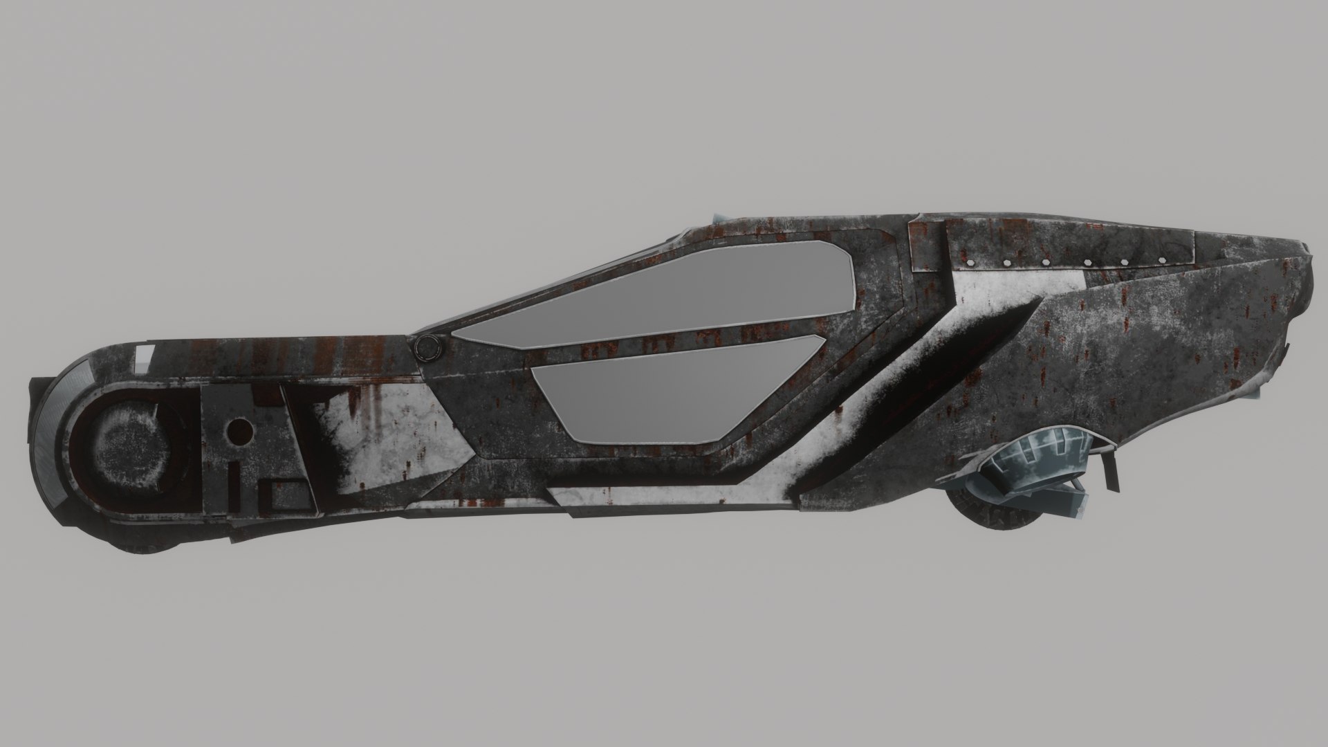 3D Car Blade Runner 2049 Peugeot Model - TurboSquid 2189140