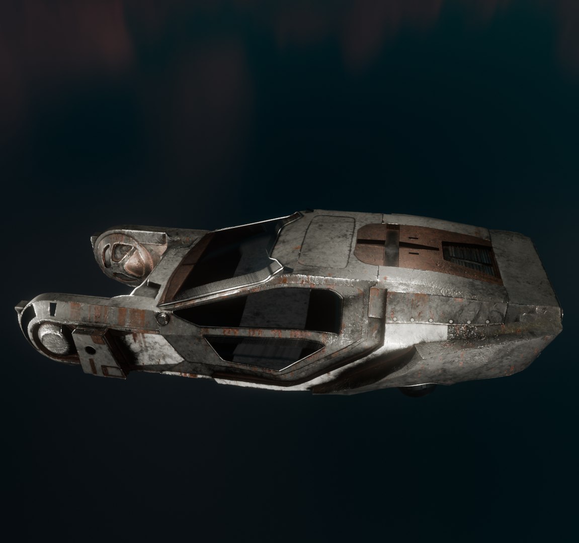 3D Car Blade Runner 2049 Peugeot Model - TurboSquid 2189140