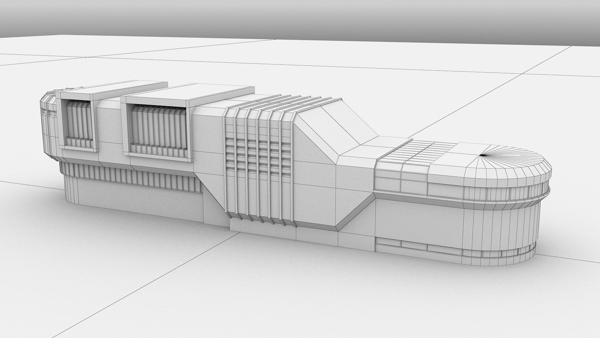 3D Future Building 003 Model - TurboSquid 2037583