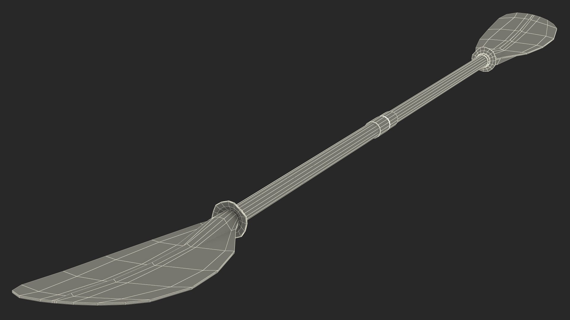 Kayak Paddle 3D Model - TurboSquid 2213114