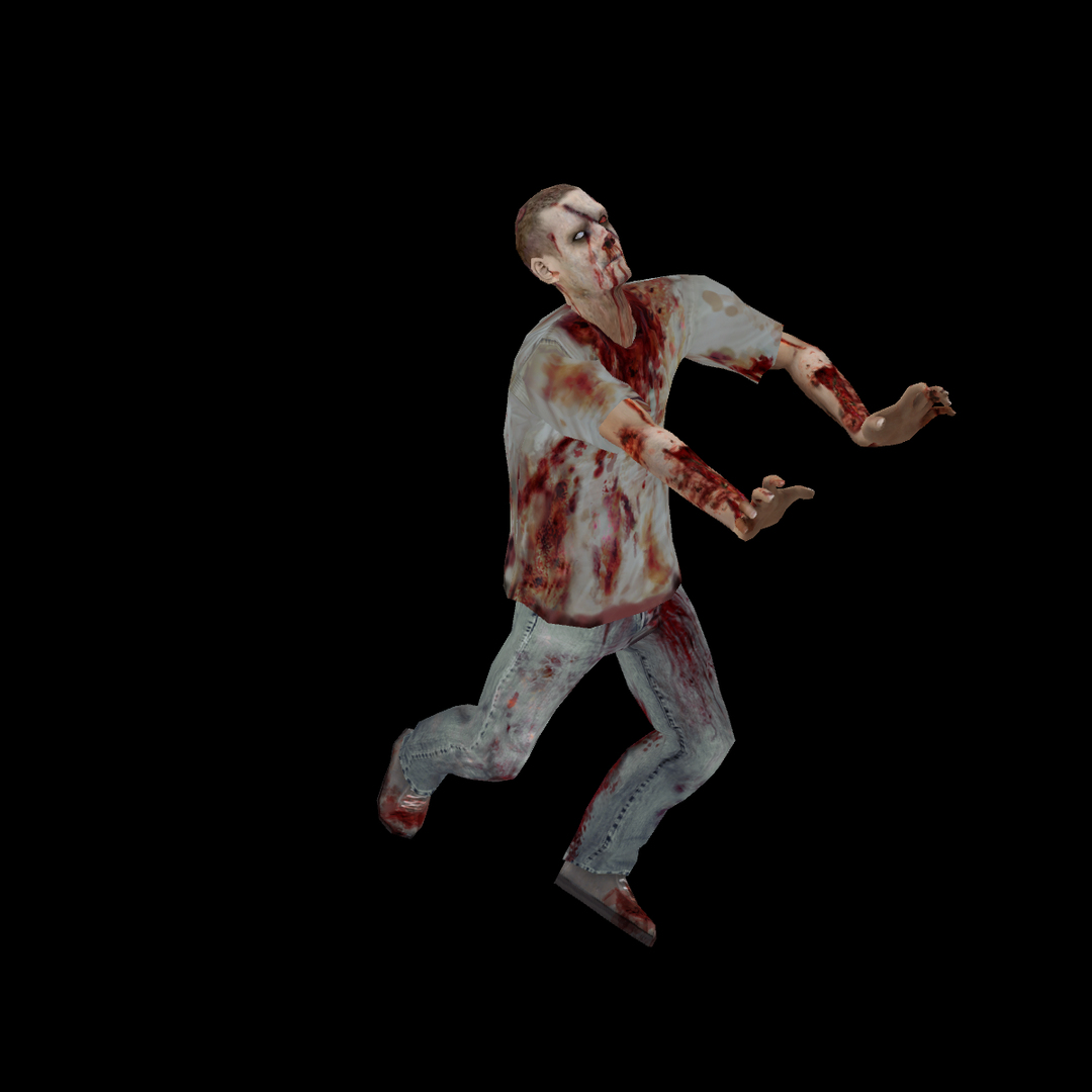Zombie Animation Walk Rigged 3D Model - TurboSquid 1191982