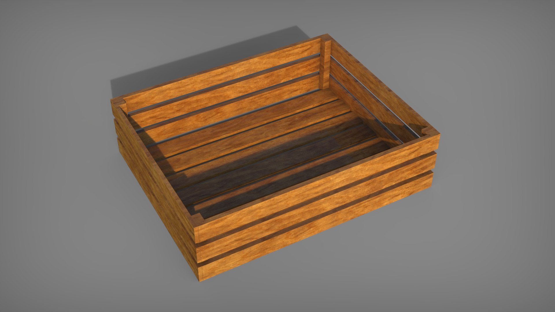 3D Apple Box Set Low-poly Model - TurboSquid 2065905