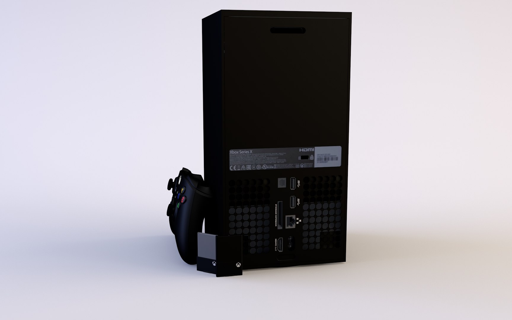 Xbox Series X 3D Model - TurboSquid 1775881