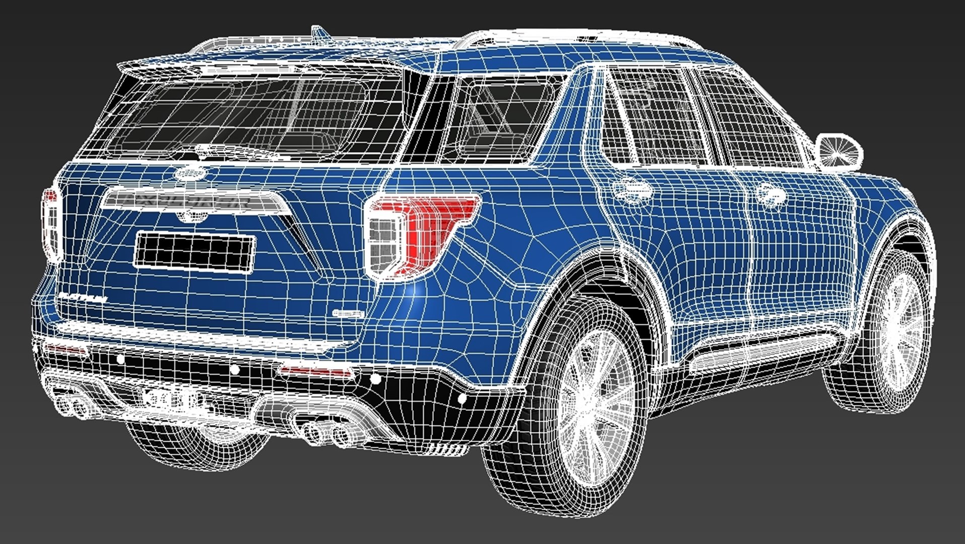 3D Ford Explorer 2020 - TurboSquid 2222120