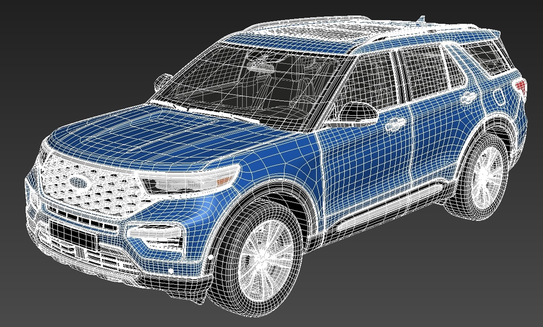 3D Ford Explorer 2020 - TurboSquid 2222120
