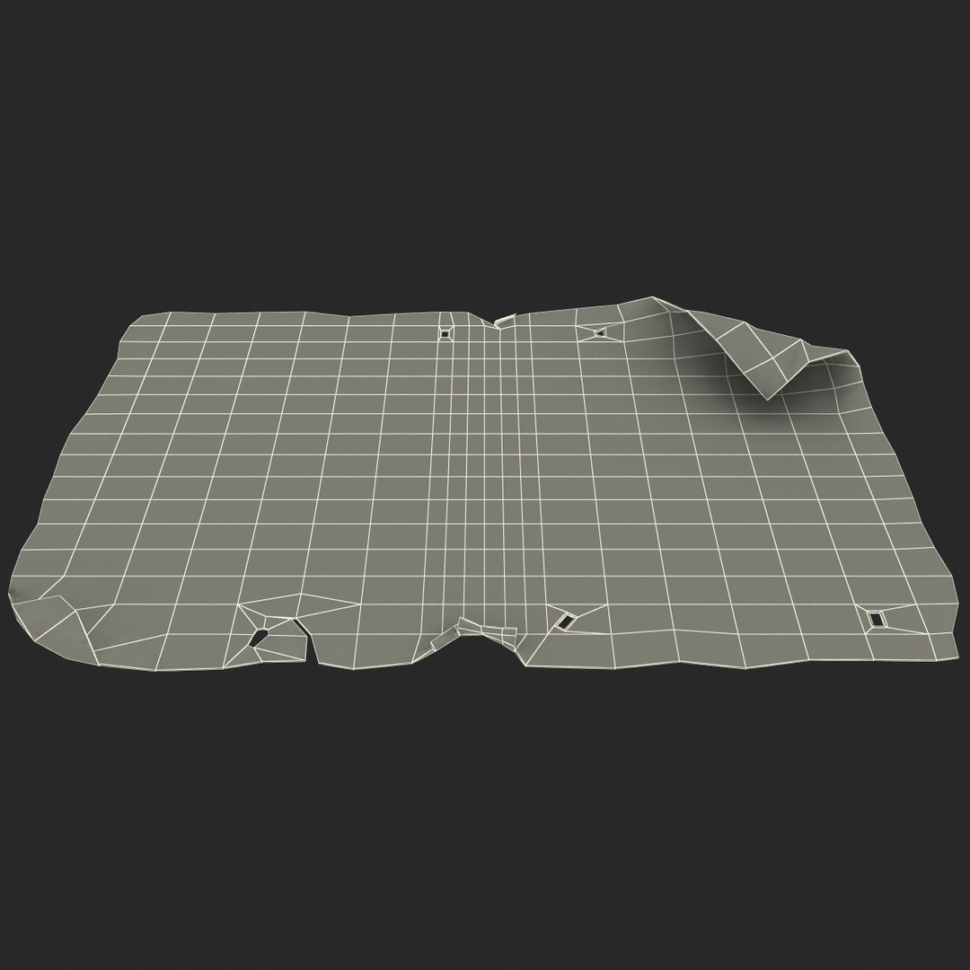 Old Paper 3d Model