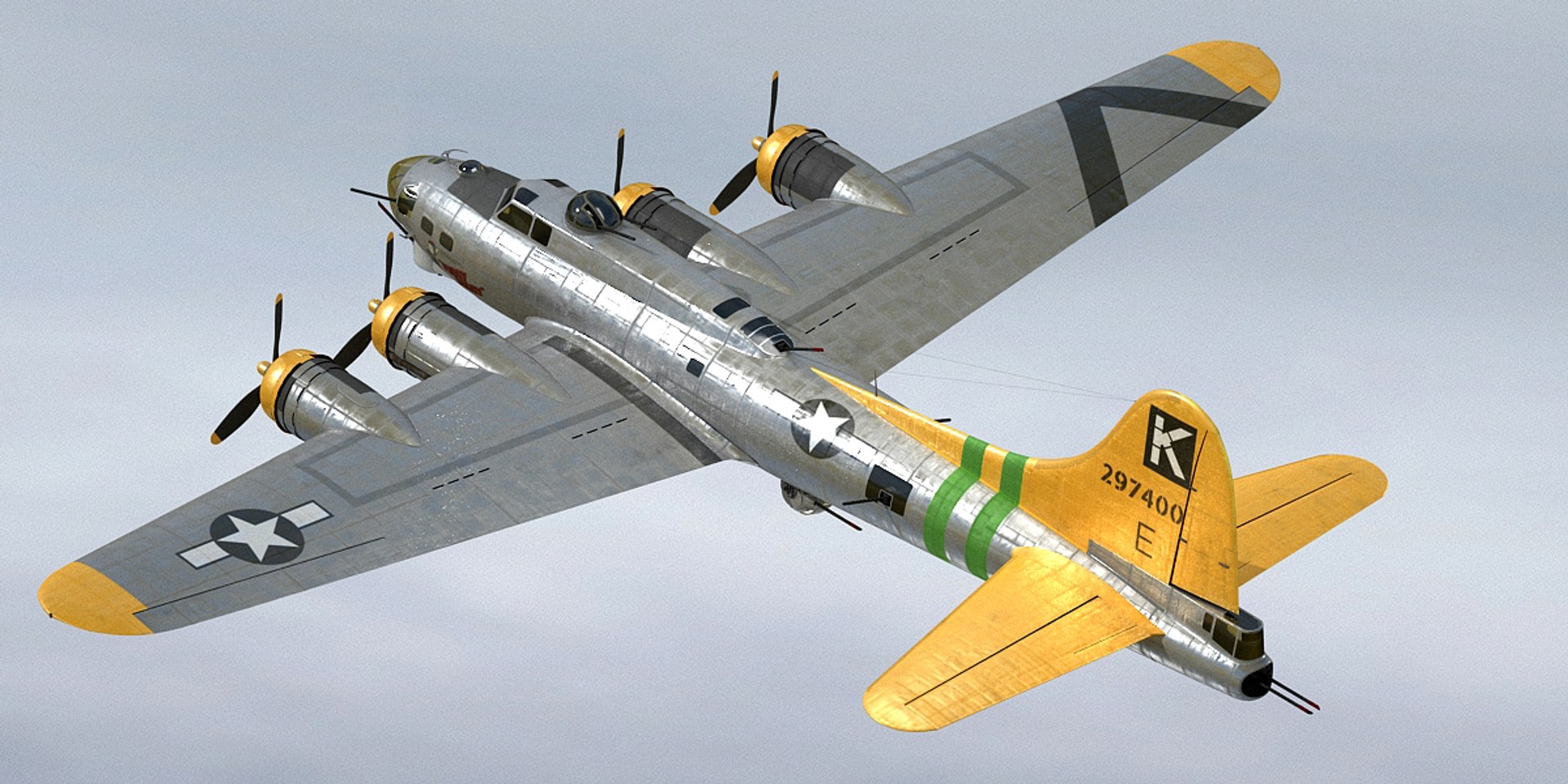 Boeing B-17 Model - TurboSquid 1661331