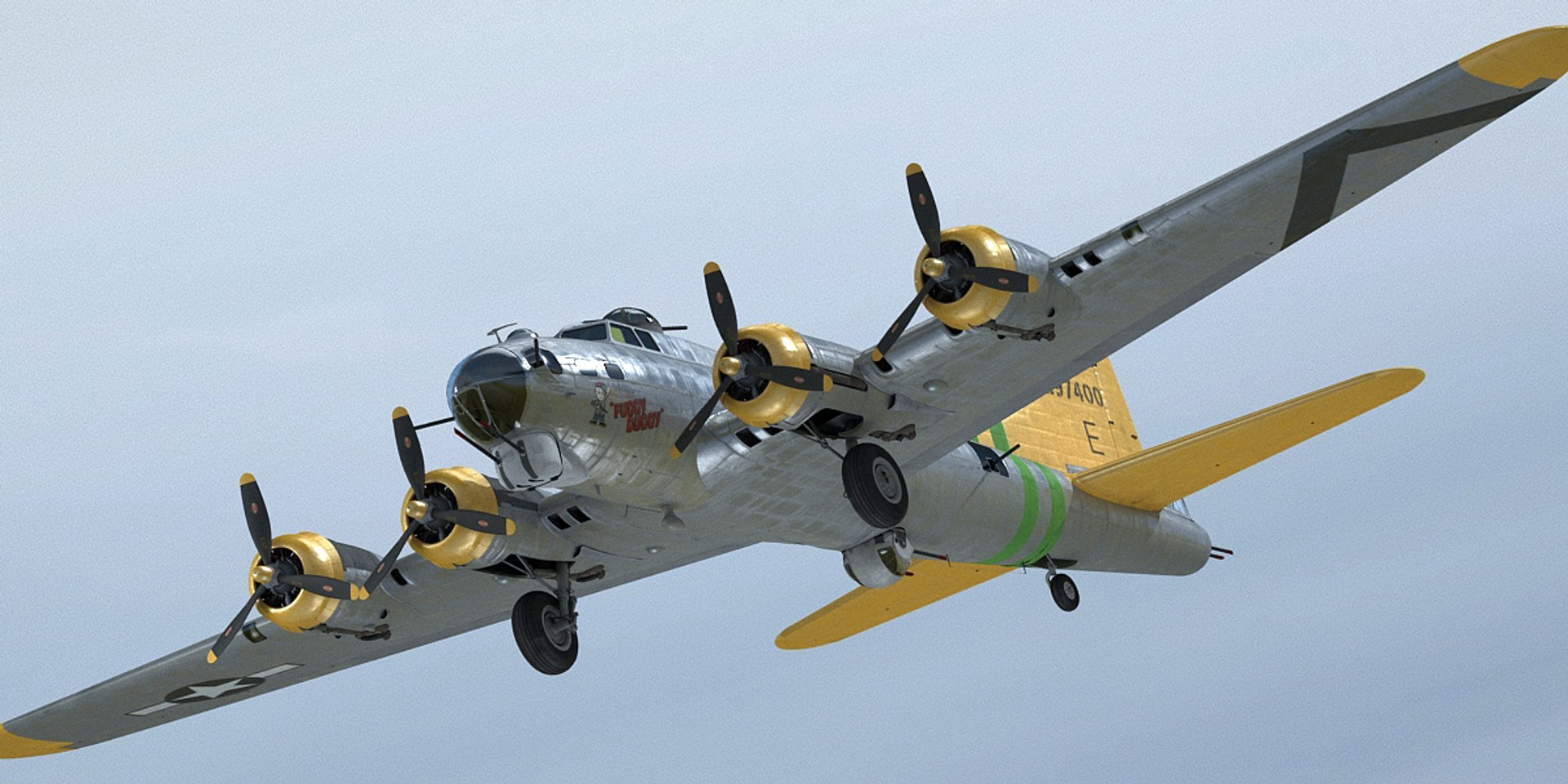 Boeing B-17 Model - TurboSquid 1661331