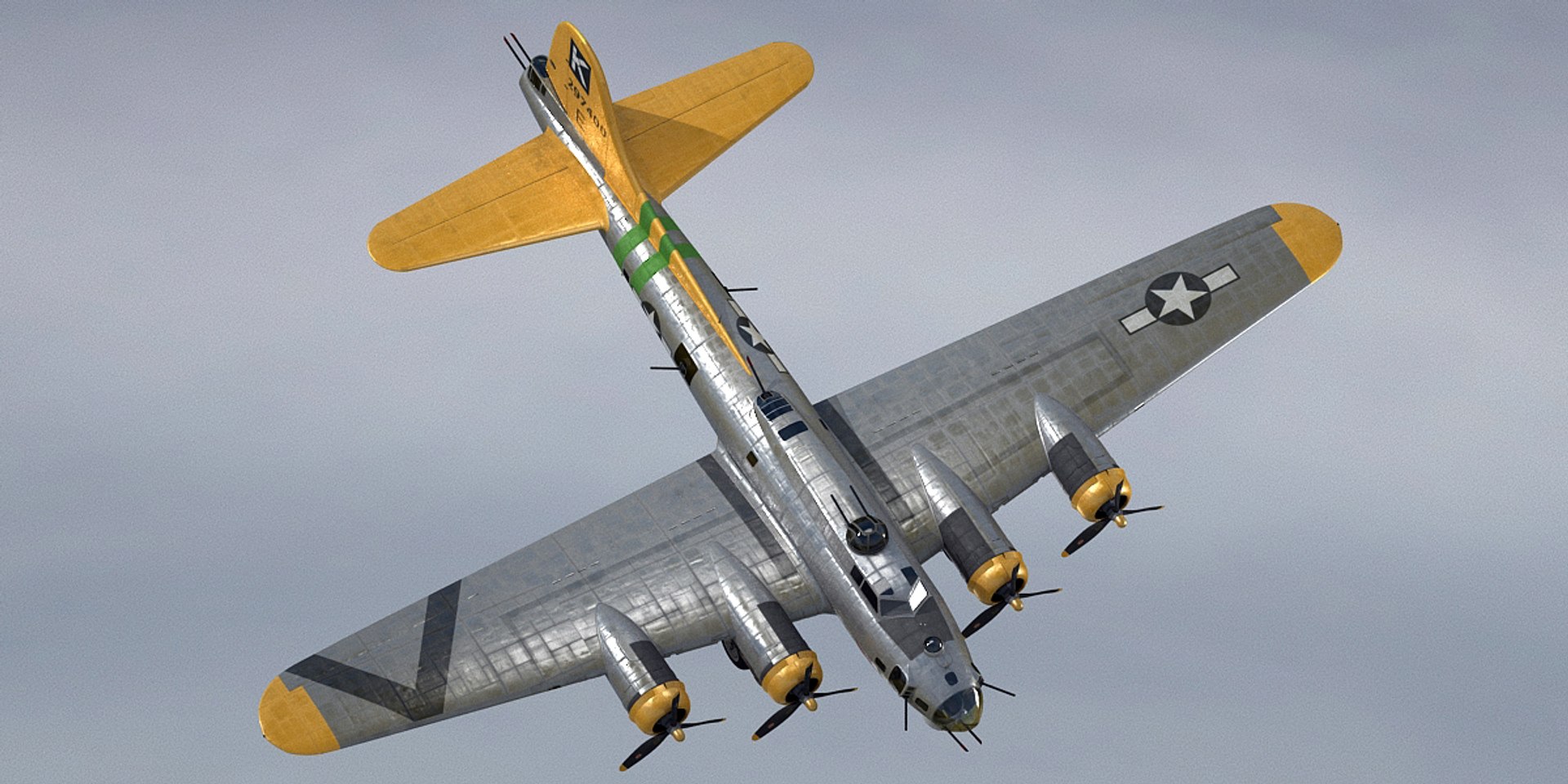 Boeing B-17 Model - TurboSquid 1661331