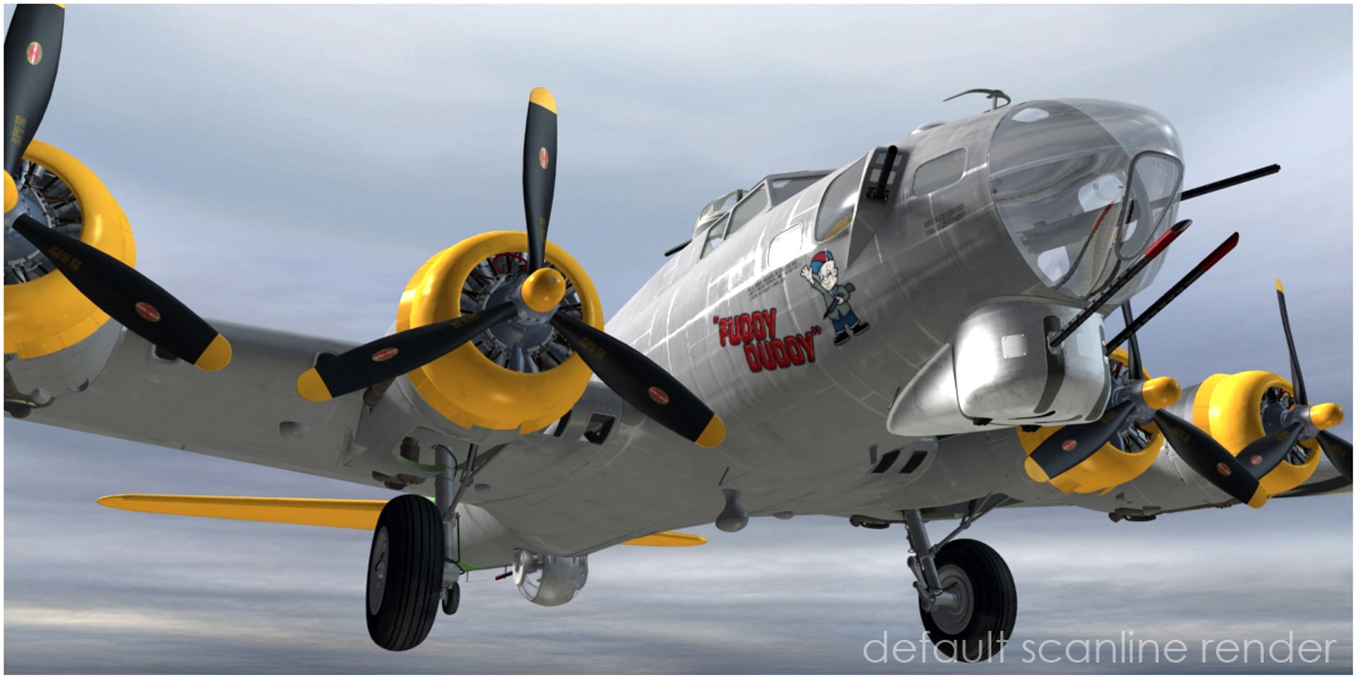 Boeing B-17 Model - TurboSquid 1661331