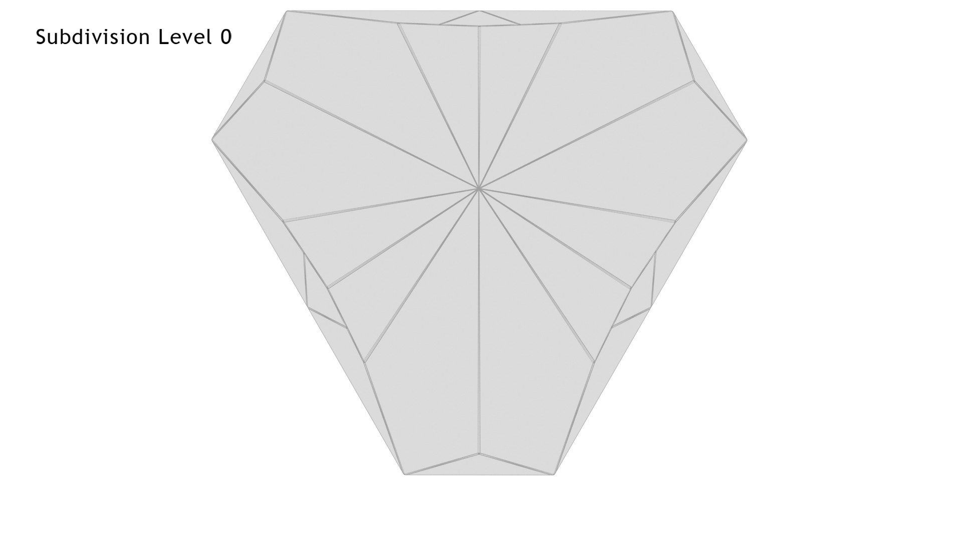 Shield Step Cut Diamond 3D model - TurboSquid 1857995