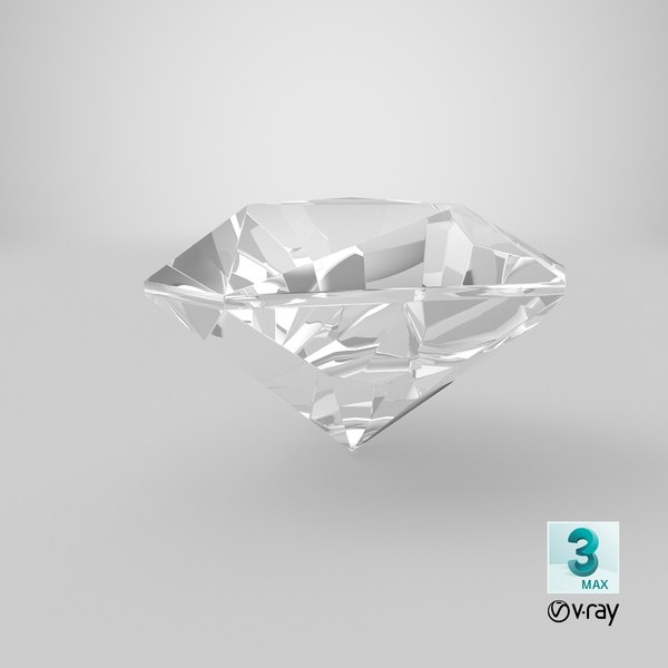 Shield Step Cut Diamond 3D model - TurboSquid 1857995