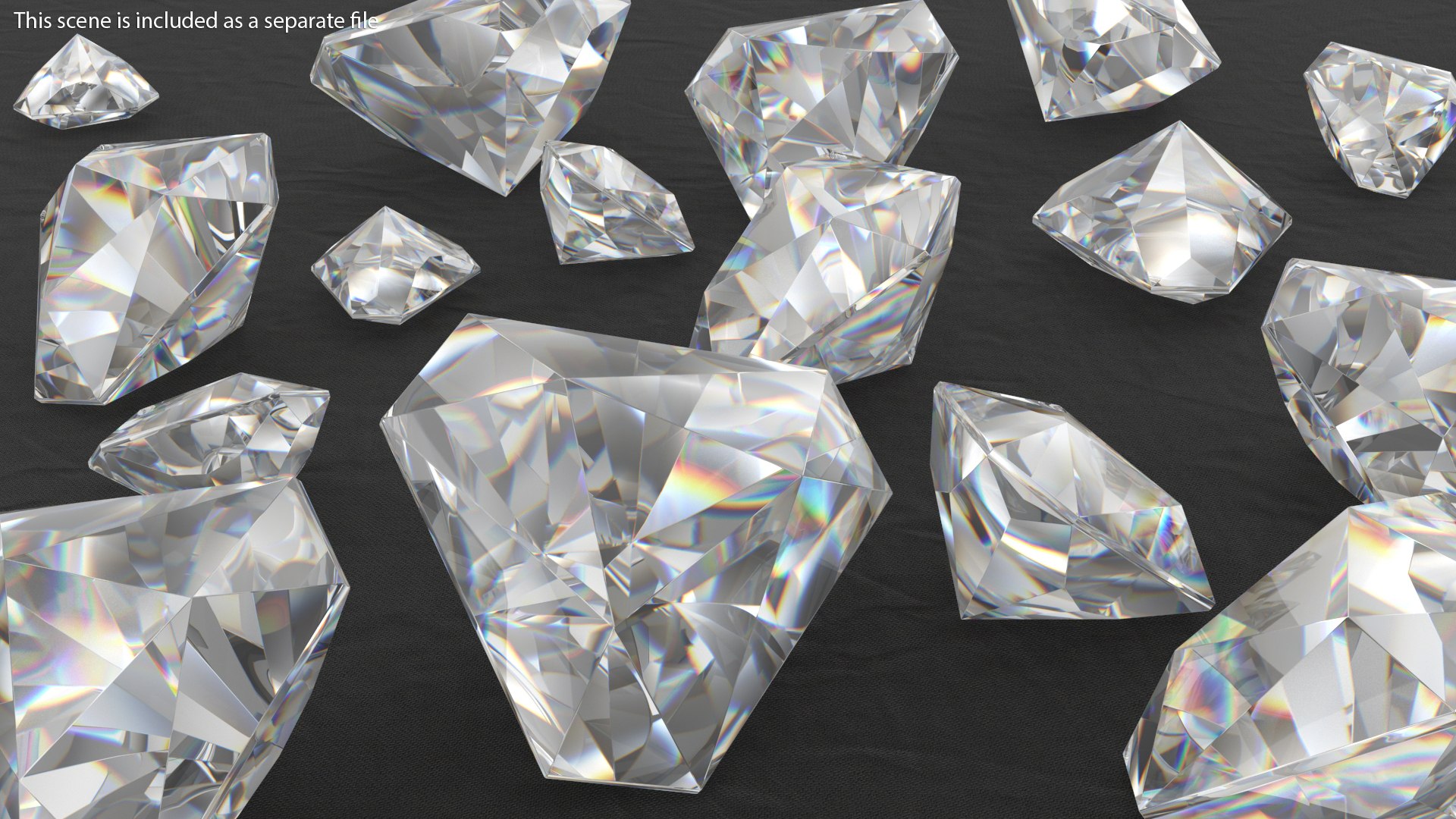 Shield Step Cut Diamond 3D Model - TurboSquid 1857995