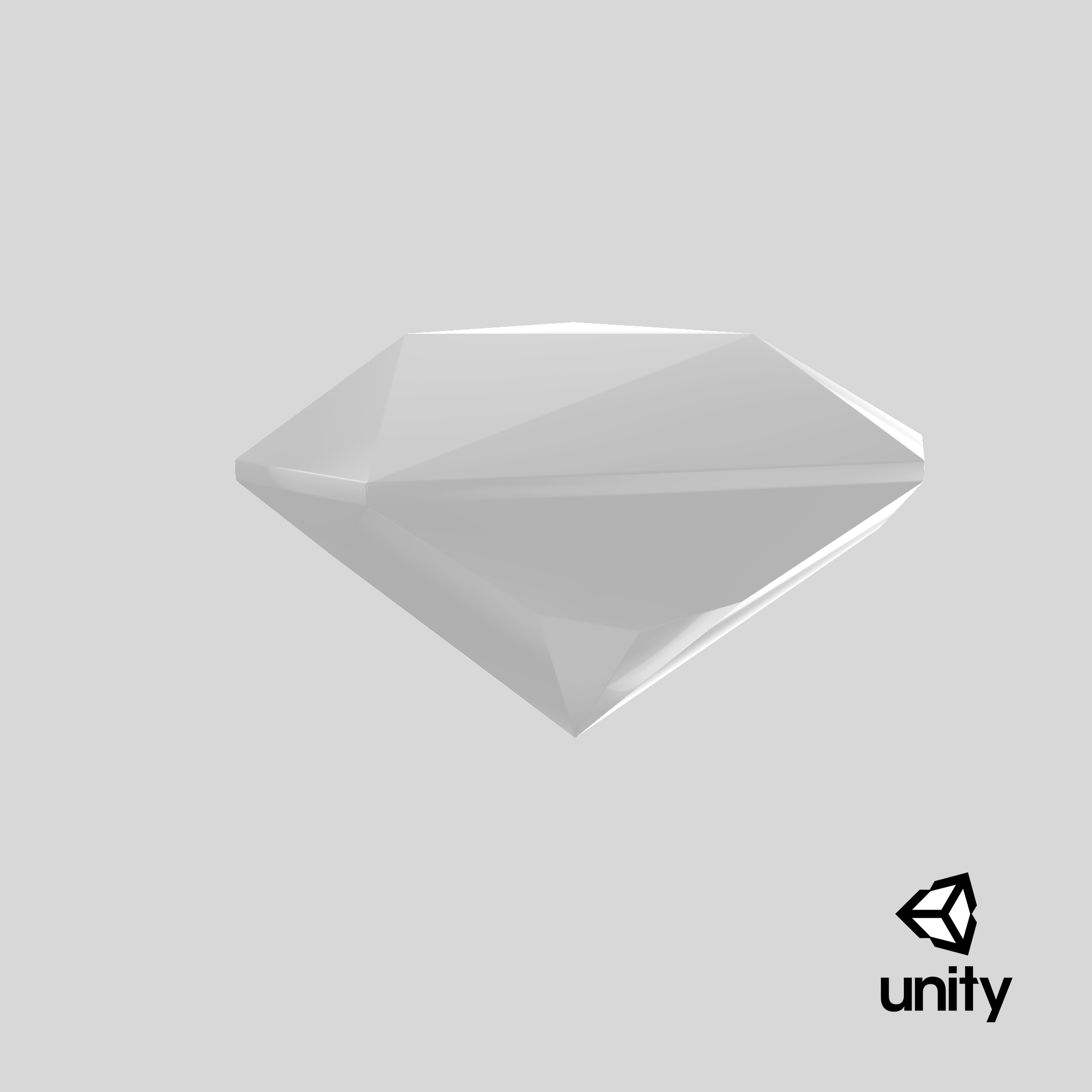 Shield Step Cut Diamond 3D model - TurboSquid 1857995