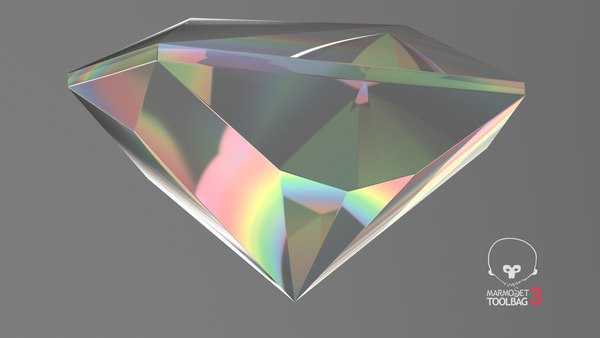 Shield Step Cut Diamond 3D model - TurboSquid 1857995