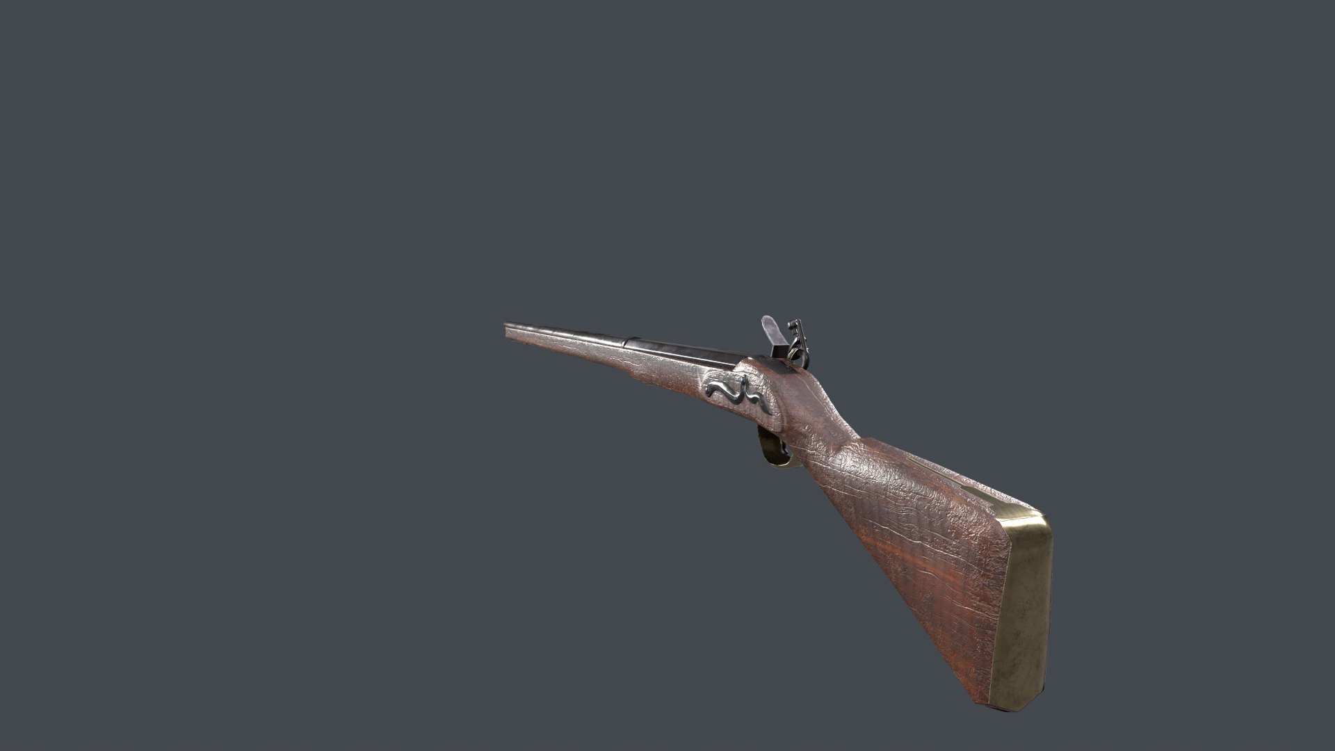 Barrel Firearm 3D Model - TurboSquid 1462764