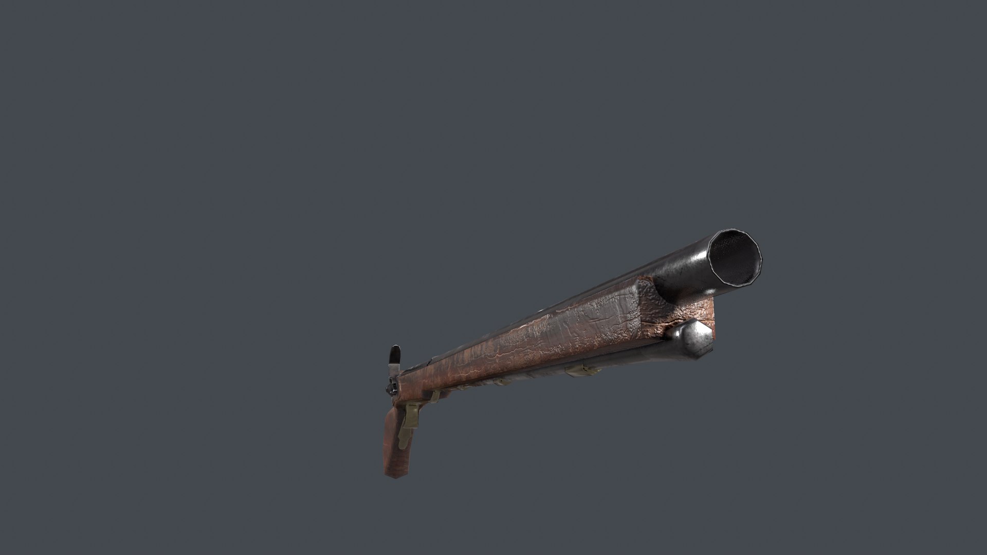 Barrel Firearm 3D Model - TurboSquid 1462764