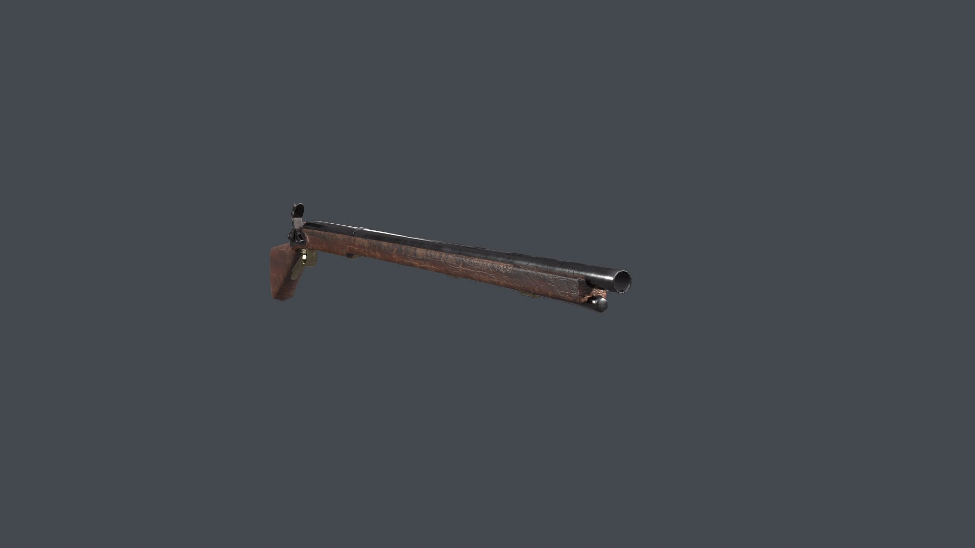 Barrel Firearm 3D Model - TurboSquid 1462764