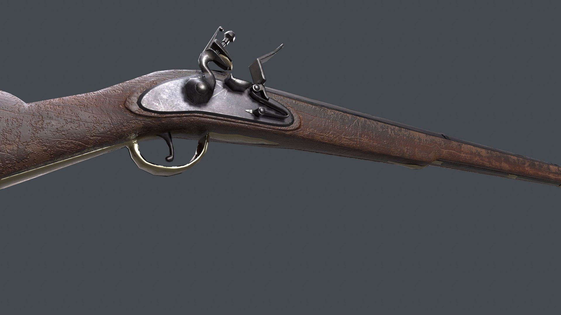 Barrel Firearm 3D Model - TurboSquid 1462764