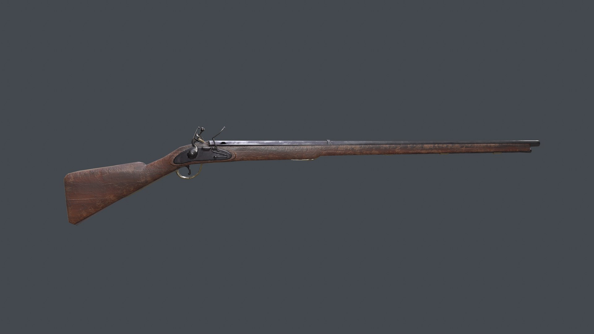 Barrel Firearm 3D Model - TurboSquid 1462764