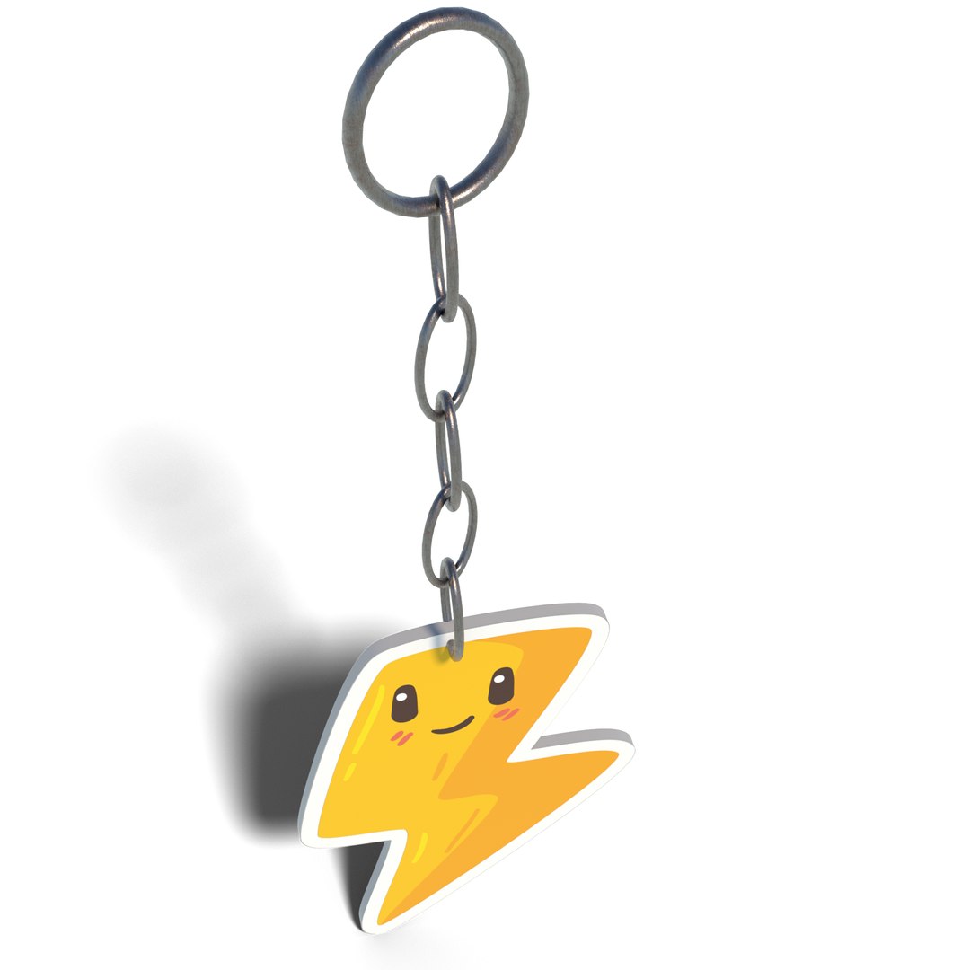Thunder Keychain 3D - TurboSquid 2093912