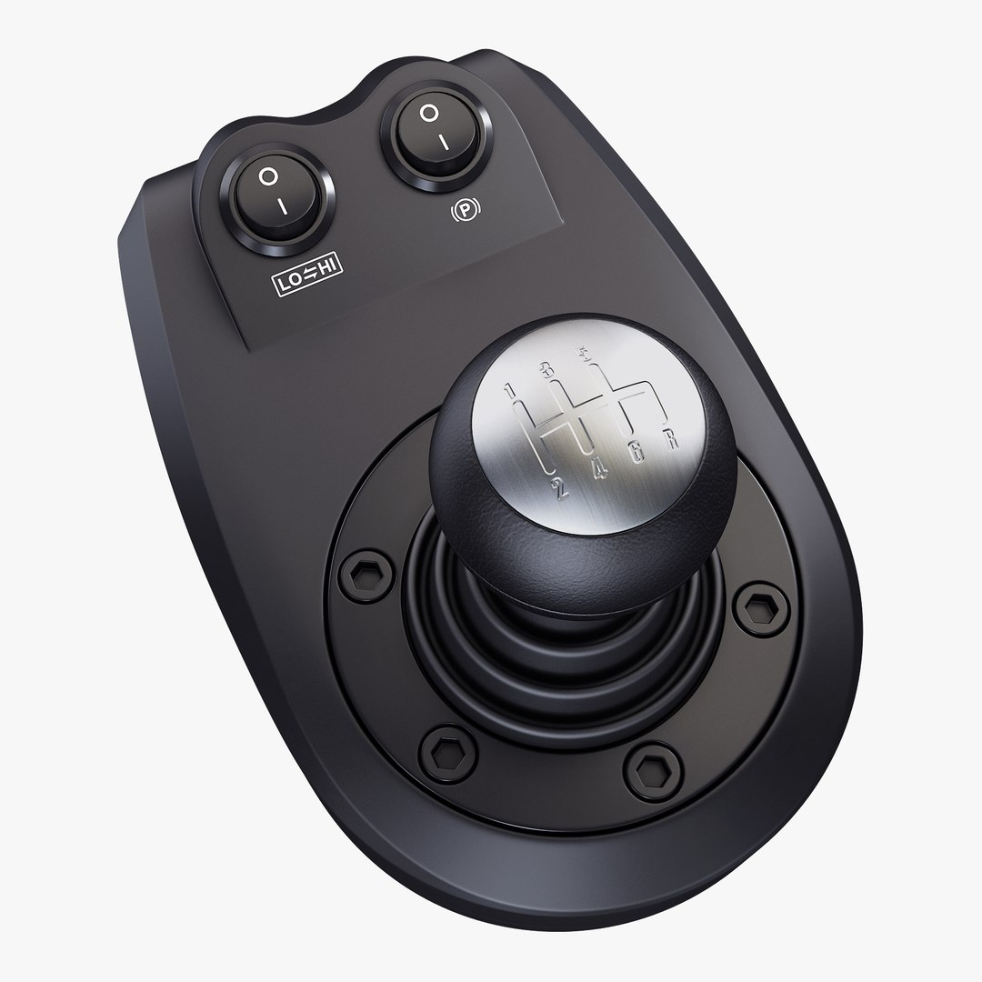 3D Simulator Gear Shifter M 2 Model - TurboSquid 2095390