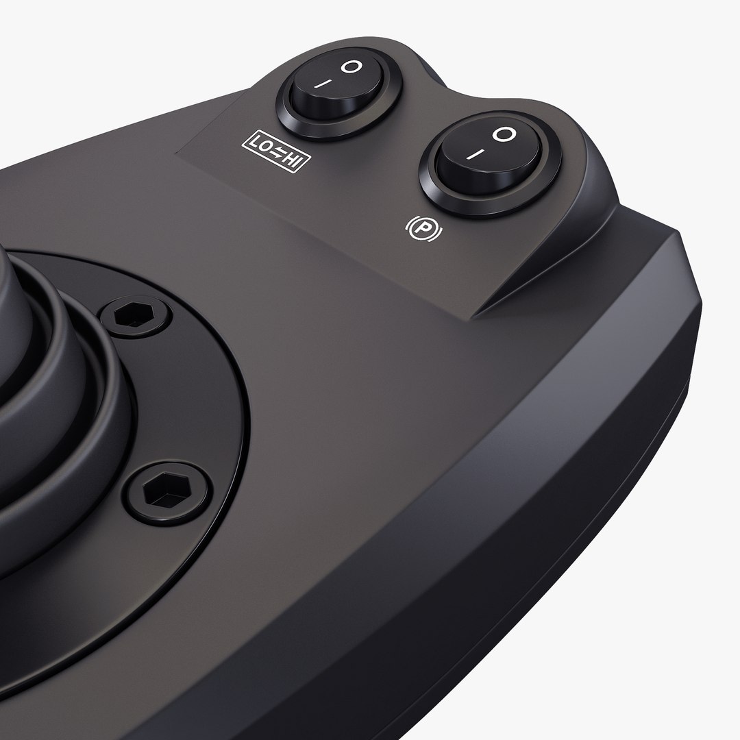 3D Simulator Gear Shifter M 2 Model - TurboSquid 2095390