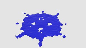 3D Splatter Models | TurboSquid