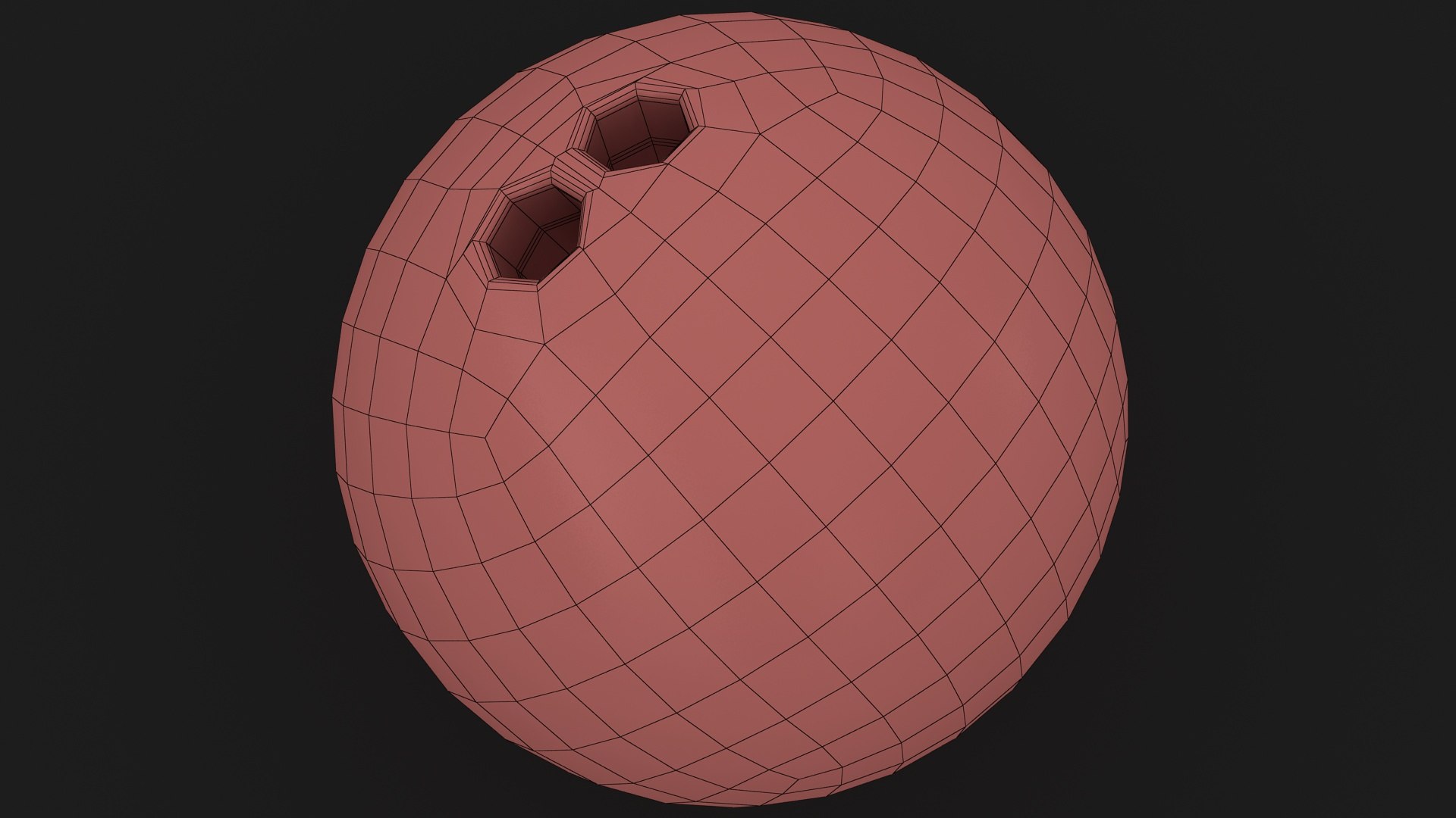 Bowling ball large 3D model - TurboSquid 1596329