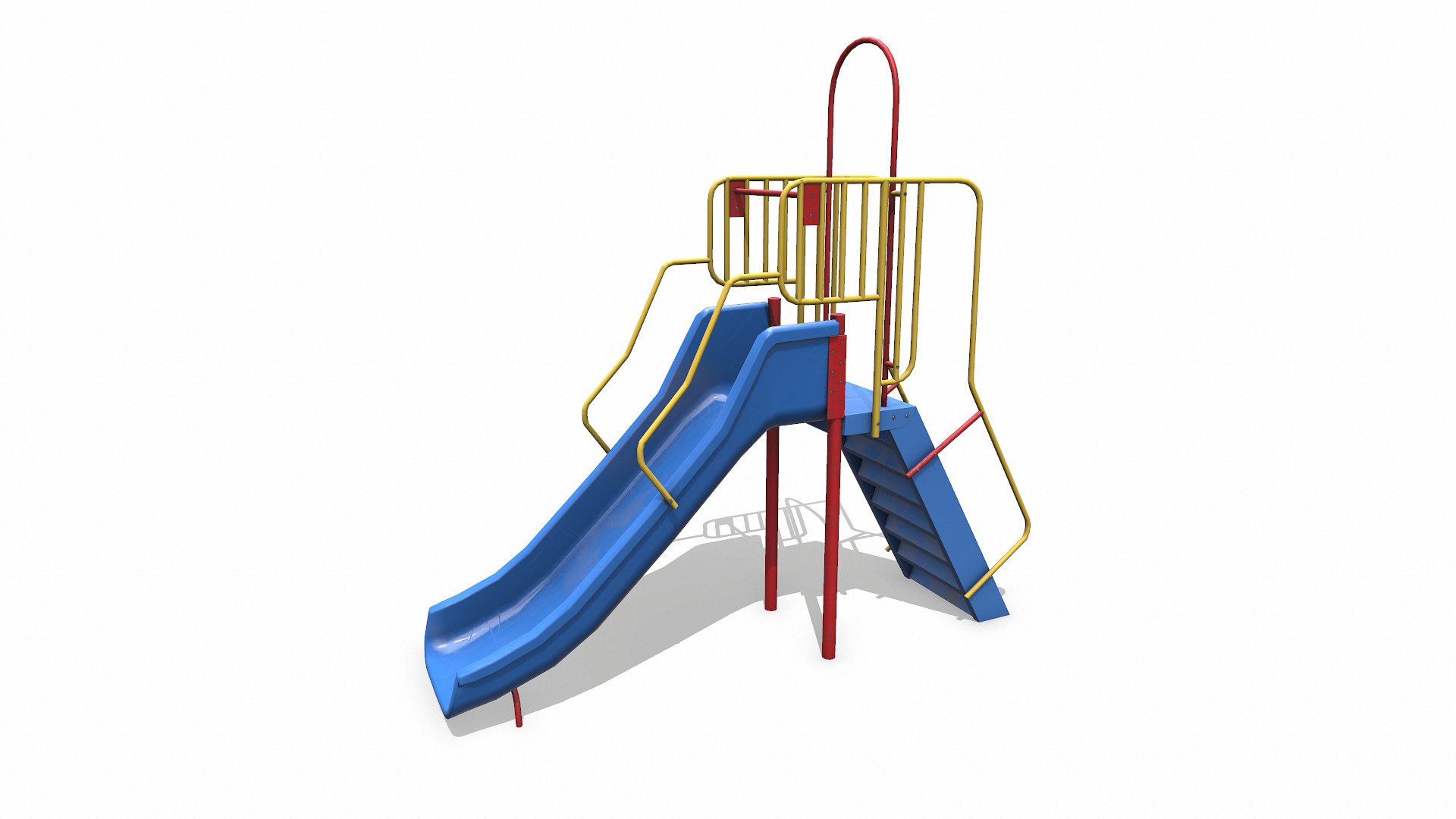 3D Slide Low-poly PBR - TurboSquid 2123127