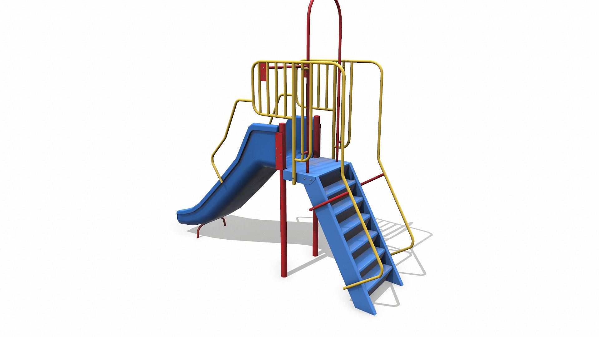 3D Slide Low-poly PBR - TurboSquid 2123127