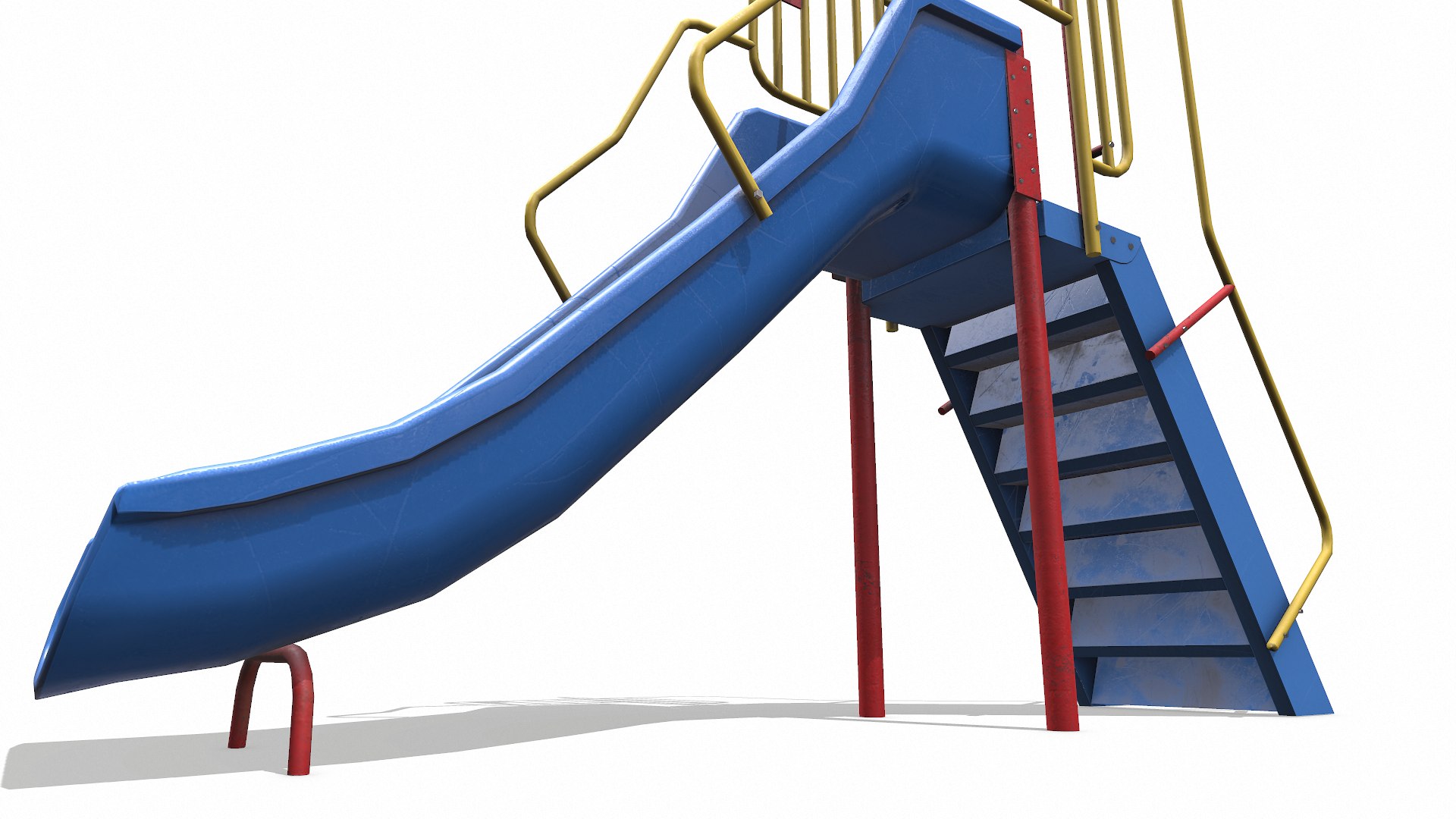 3D Slide Low-poly PBR - TurboSquid 2123127